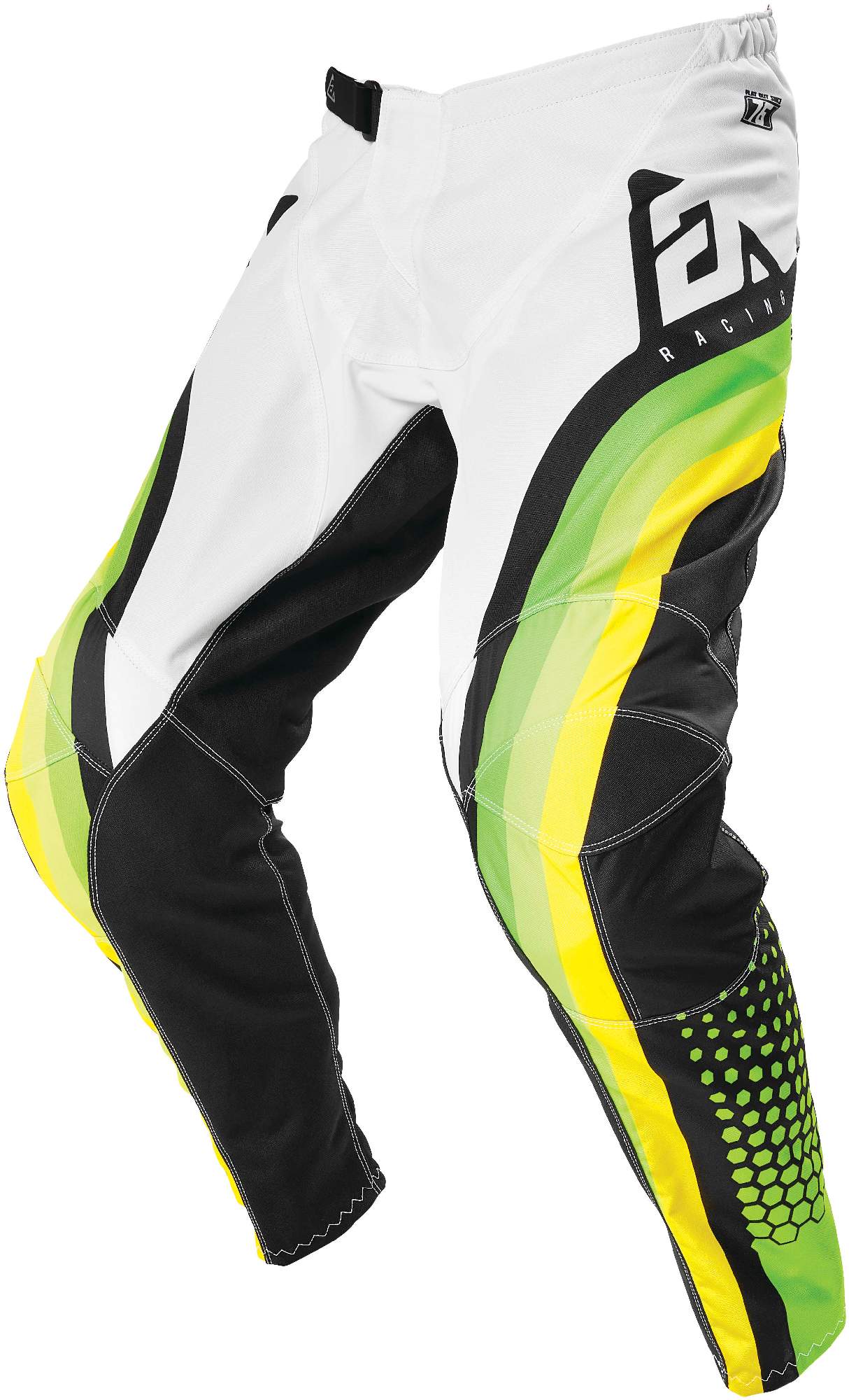 Answer Youth Syncron Swish Dirt Bike Pants Green/Hyper Acid/White Size ...