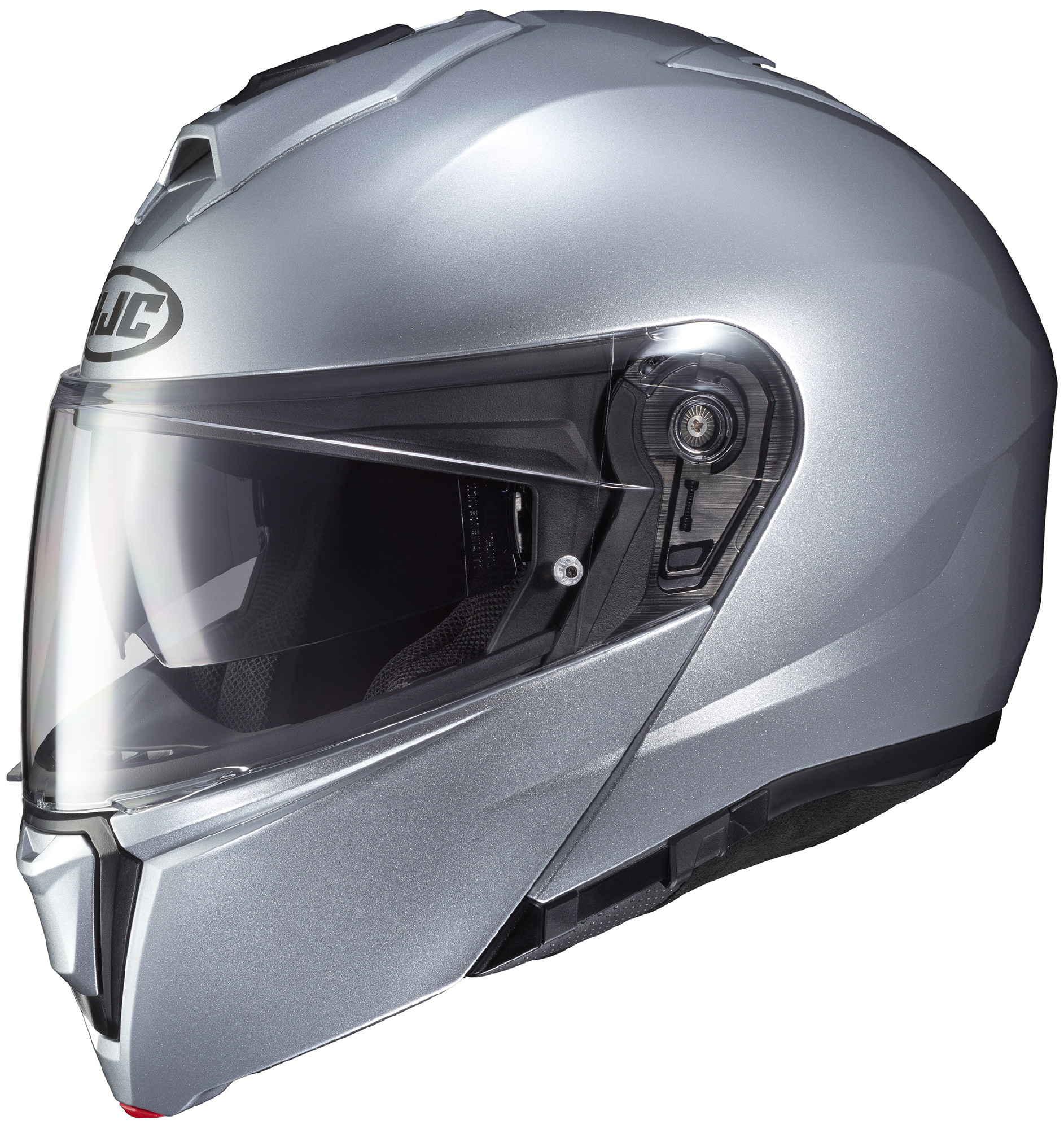 HJC Silver i90 Modular Motorcycle Helmet | eBay
